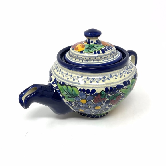 Talavera | Dining | Talavera Pottery Small Teapot Mexican Folk Art ...